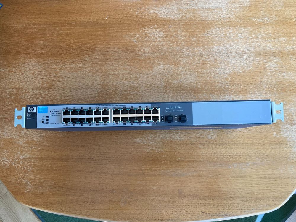 HP Switch 24 Port 1810G-24 (Gebraucht) in Biberist für CHF 60 – nur ...
