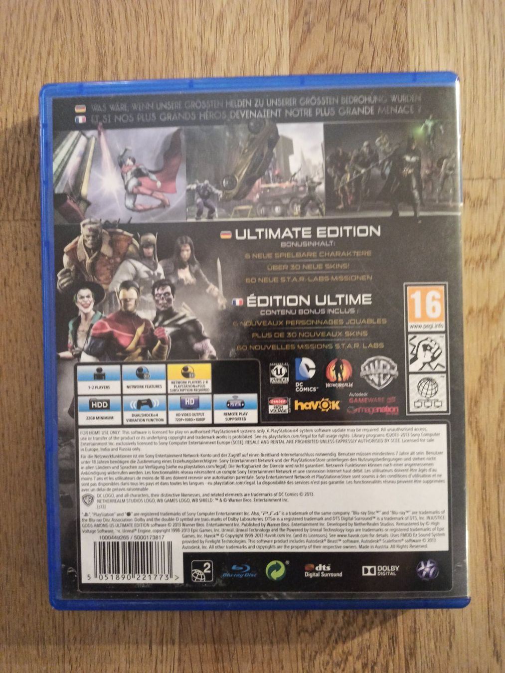 Injustice Gods Among Us Ultimate Edition PS4 / PS5 📀🎮📀 (Gebraucht) in ...