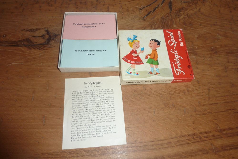 Frögli Spiel für Kinder, 6-12 Jahre, Carlit, antik (Gebraucht) in ...