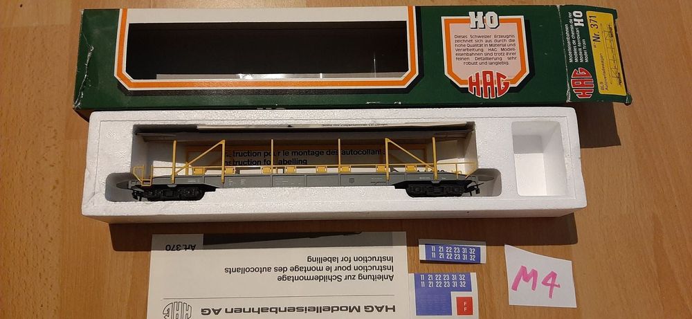 HAG 371 DC H0 Autoverladewagen der BLS | Kaufen auf Ricardo