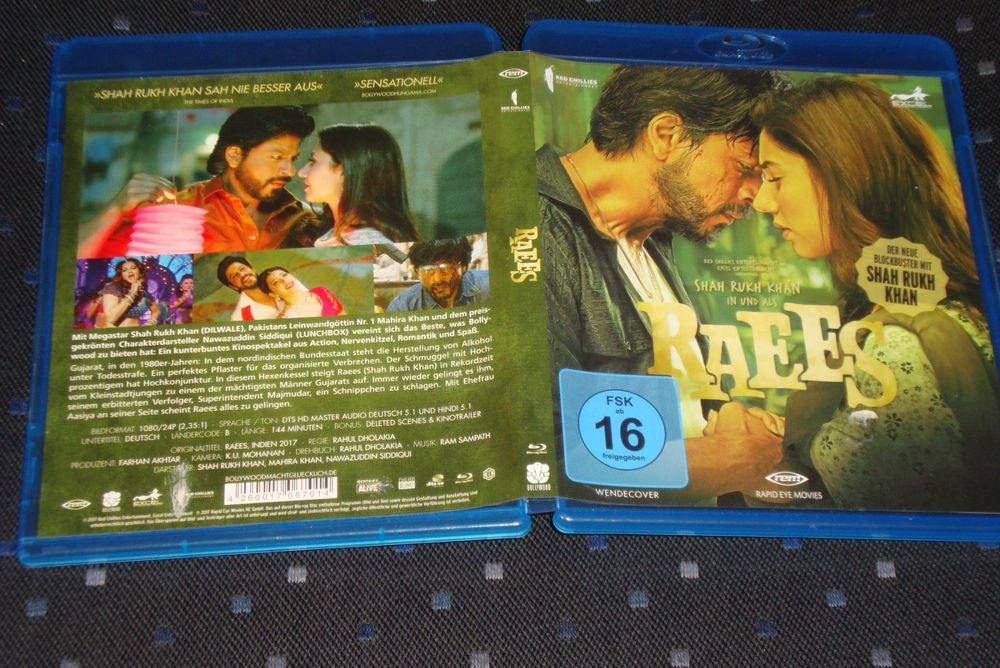 RAEES - Bollywood Blu-Ray mit Superstar Shah Rukh Khan (Gebraucht) in Bern für CHF 22.9 – mit ...