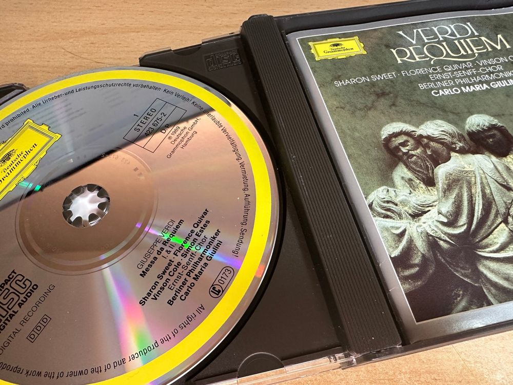 Verdi Sweet Quivar Cole Simo Carlo Maria Giulini – Requiem (Gebraucht ...