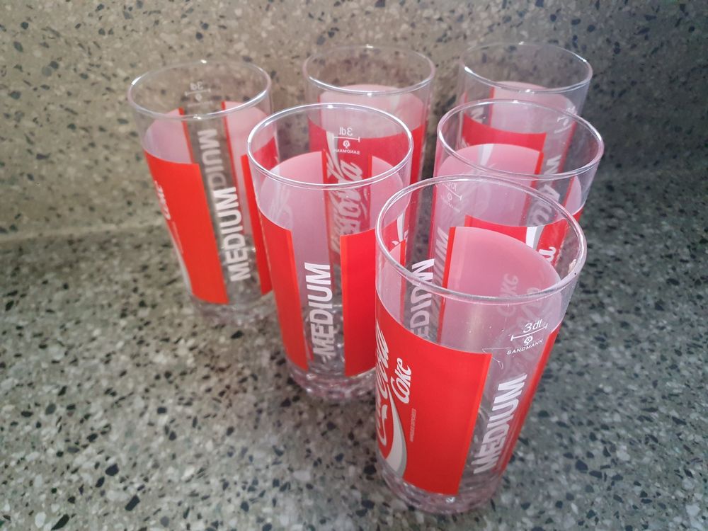 Coca Cola Gläse Medium 3 dl (Neu (gemäss Beschreibung)) in Alchenflüh ...
