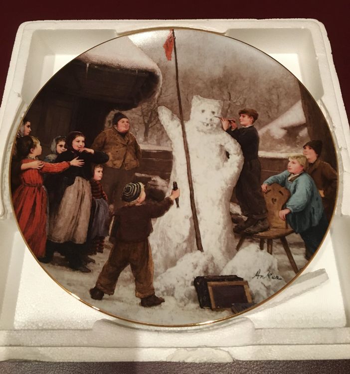 8-tlg. Albert Anker Sammelteller-Serie «Ankers Erbe» (Neu und ...