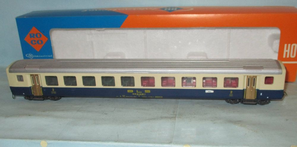 Roco 44321 - 4238A BLS Schnellzugwagen EWII 2.Kl. in OVP (Gebraucht) in ...