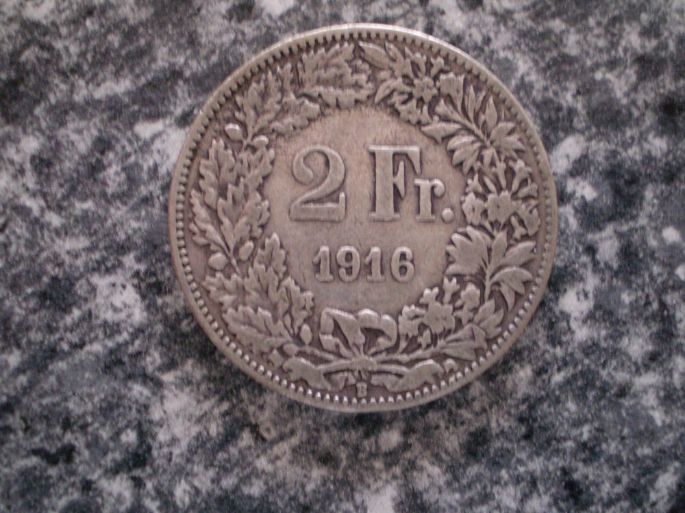 2 Fr.1916 !!! sehr Rar !!! ab 1.- !!! (Gebraucht) in Dierikon für CHF 9 – mit Lieferung auf ...