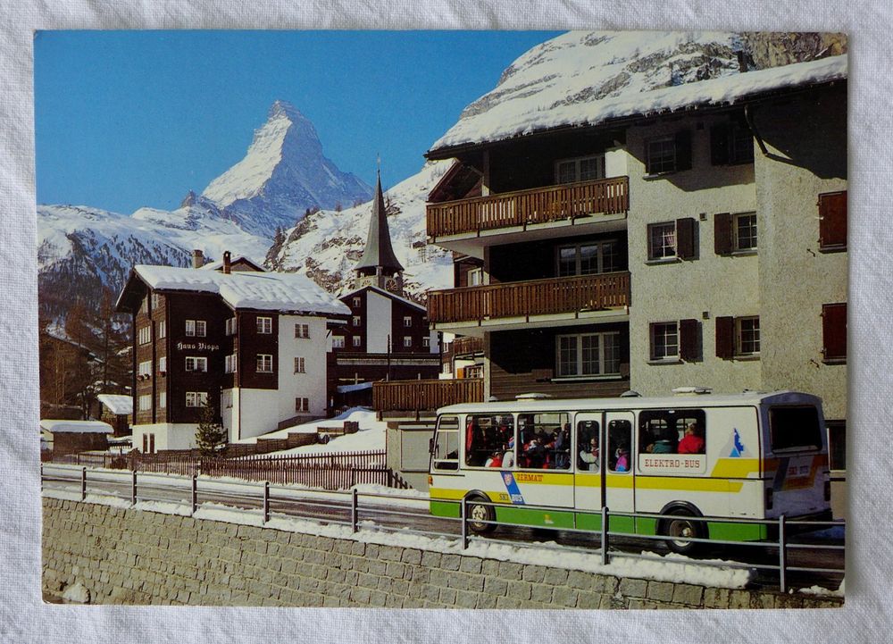 AK Skibus an der VISPE, ZERMATT VS (Gebraucht) in Wallisellen für CHF 4 ...