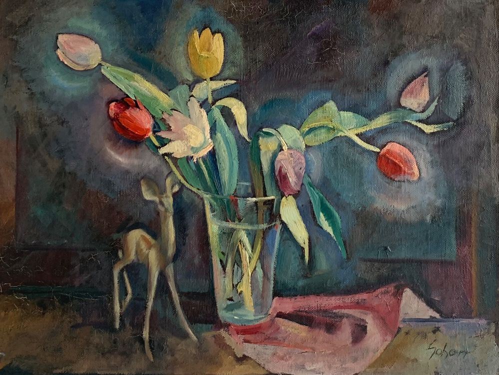 Raoh Schorr (1901-1991) Stilleben Gemälde | Kaufen auf Ricardo