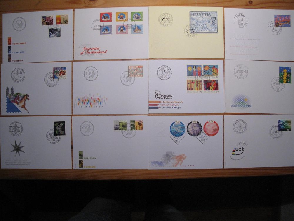 Schweiz FDC 2000 (Gebraucht) in Wil SG für CHF 9 – mit Lieferung auf Ricardo kaufen