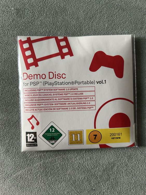 Sony PSP Demo Disc vol.1 OVP NEU (Neu und originalverpackt) in ...