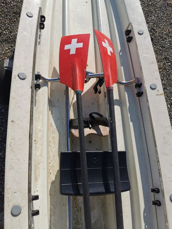 Sportruderboot Virus Yole 1er/2er mit Slipwagen + Concept2 | Kaufen auf ...
