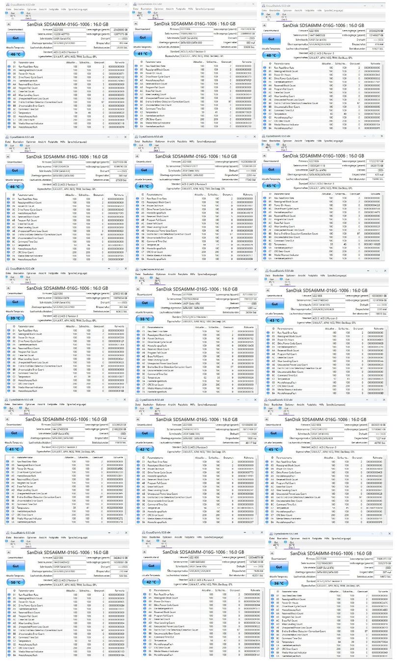 SanDisk SSD U110 M.2 2242 16GB SATA - 15 Stück (Gebraucht) in Frick für CHF 15 – mit Lieferung ...