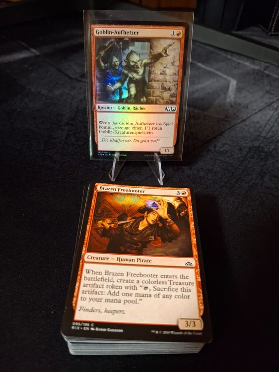 75 MTG Commons (Red) aus verschiedenen Editionen - DE/EN (Gebraucht) in ...