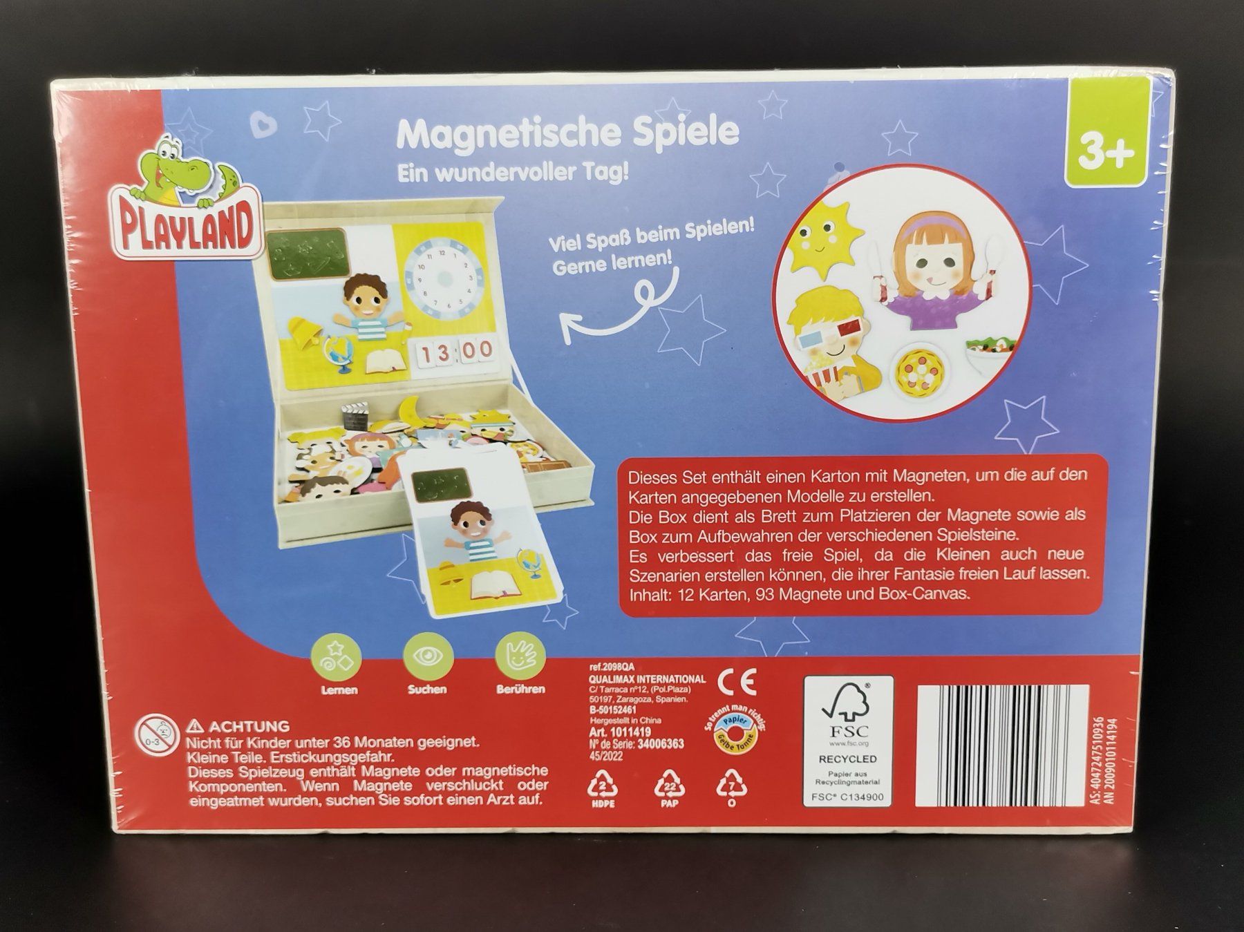 PLAYLAND MAGNETISCHE SPIELE: Ein wundervoller Tag! (Neu (gemäss ...