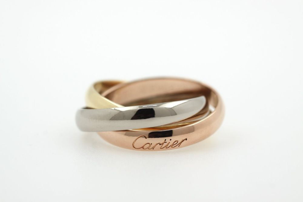 CARTIER Trinity Ring Classic Full Set NP 1880.- Gr 52 *S4268 | Acheter ...