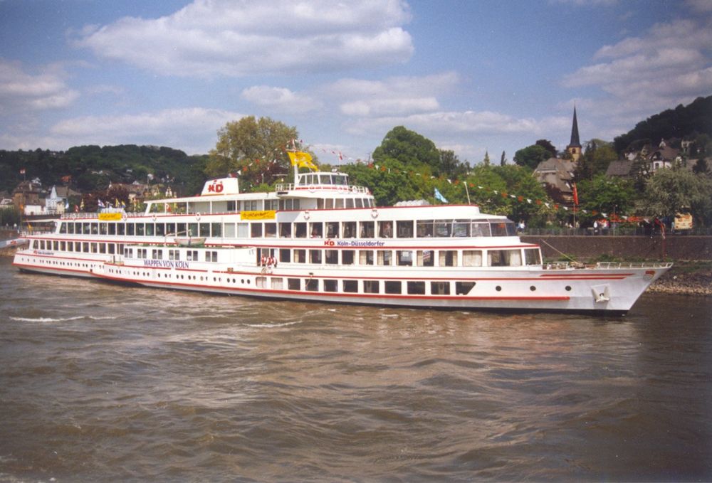 Foto MS Wappen von Köln, KD, Fahrgastschiff, Rhein (Gebraucht) in ...