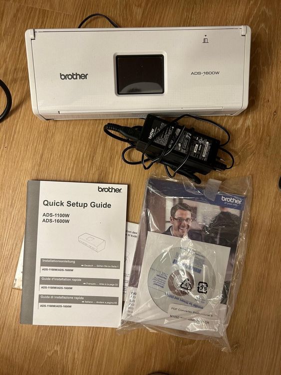 Scanner - brother ADS-1600W (Gebraucht) in Hausen AG für CHF 31 – mit ...