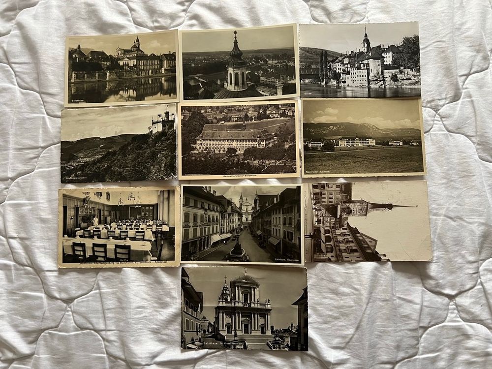 10 AK VON SOLOTHURN CA 70 JÄHRIG (Gebraucht) in Bernhardzell für CHF 8 – mit Lieferung auf ...