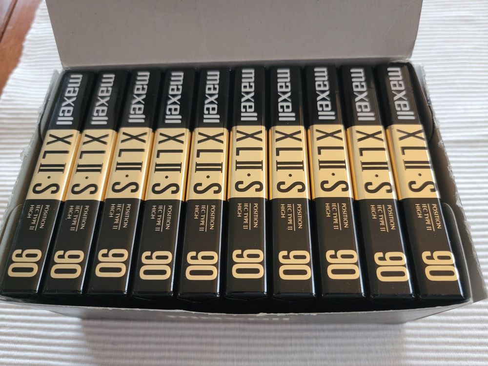 Maxell XLII S 90 neu und verschweisst | Kaufen auf Ricardo