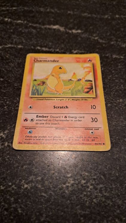 Charmander 42/102 - Anno 1995 Pokémon (Usato) a Riva San Vitale per CHF ...