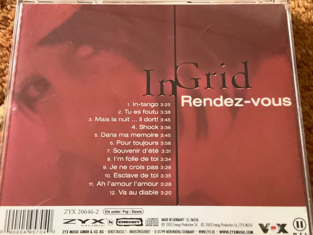In Grid * Rendez -vous | Kaufen auf Ricardo