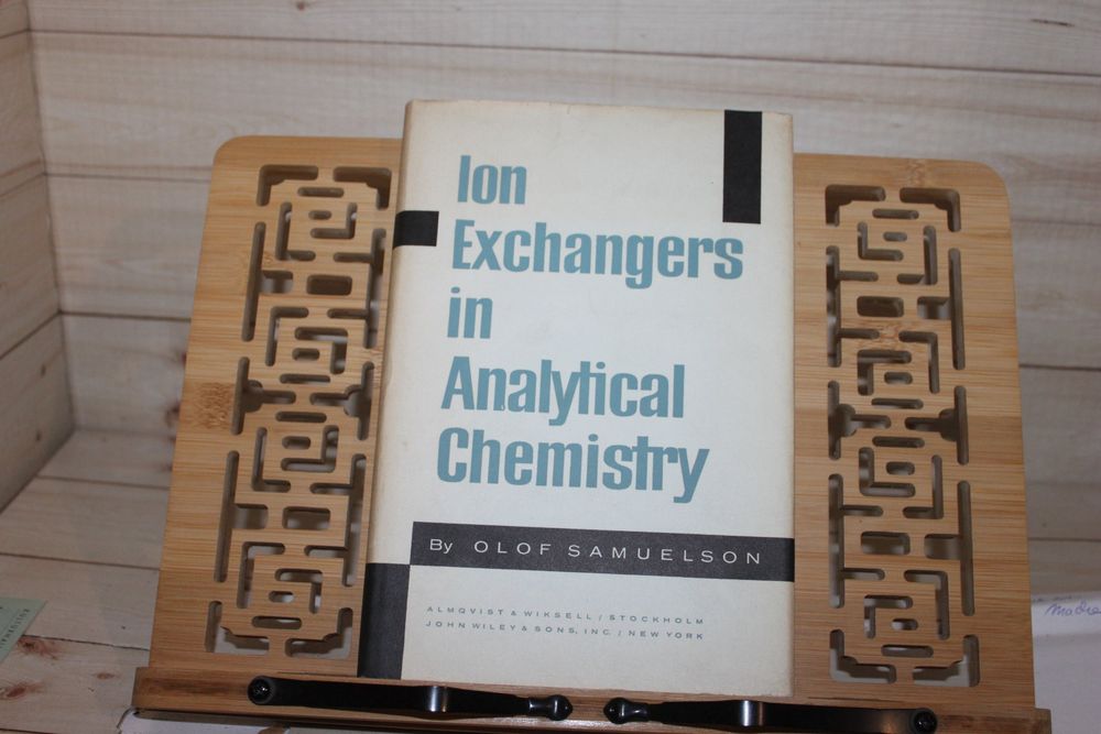 Ion Exchangers in Analytical Chemistry - Samuelson (Gebraucht) in Kaden ...