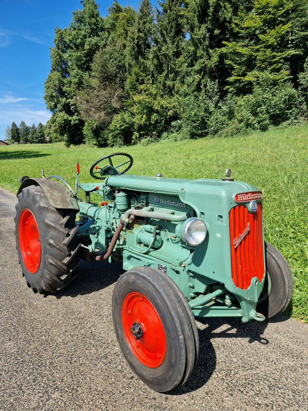 Oldtimer Traktor Hürlimann D80 (Defekt) in Dürnten für CHF 2990 – nur Abholung auf Ricardo kaufen