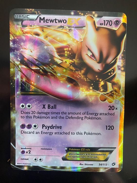 Mewtwo Ex Legendary Treasures | Kaufen auf Ricardo