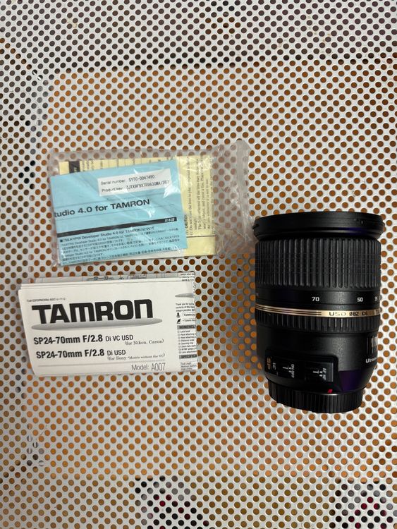 Tamron SP 24-70mm f/2.8 Di USD (Canon) + UV- und Pol-Filter (Gebraucht ...