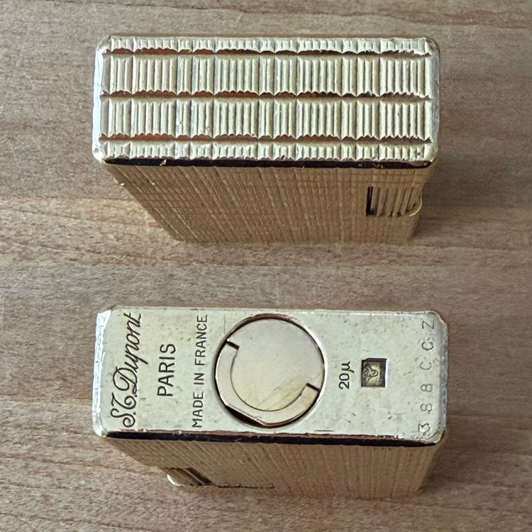 restauriertes original Vintage S.T. Dupont Ligne 1 Feuerzeug (Gebraucht ...