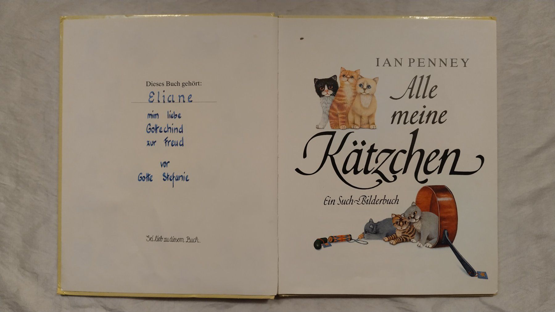 Alle meine Kätzchen - Katzen Such-Bilderbuch 1991 ab Fr. 6.- (Gebraucht ...
