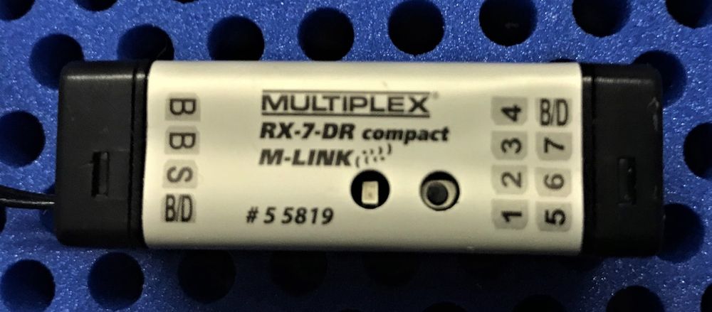 Empfänger RX-7-DR compact MPX "M-LINK 2.4GHz" # 55819 (Gebraucht) in ...