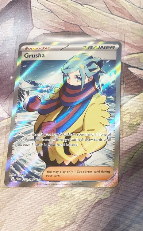 POKEMON GRUSHA TRAINER CARD ULTRA RARE | Kaufen auf Ricardo