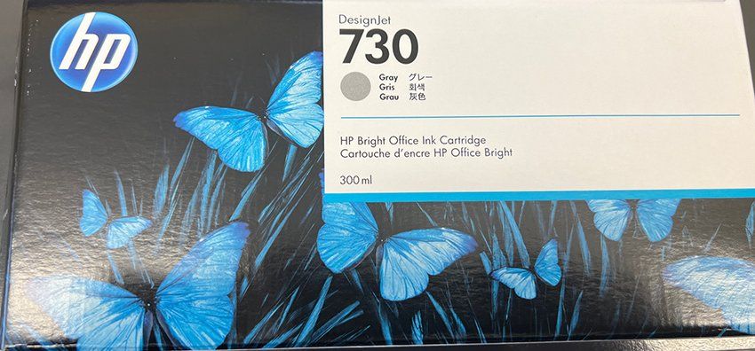 HP Photo Plotter-Tinte, DesignJet 730 Gray (Neu und originalverpackt ...