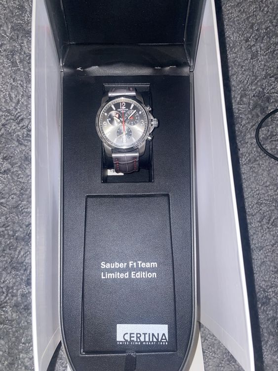 Certina ds chronograph sauber F1 team limited edition | Acheter sur Ricardo
