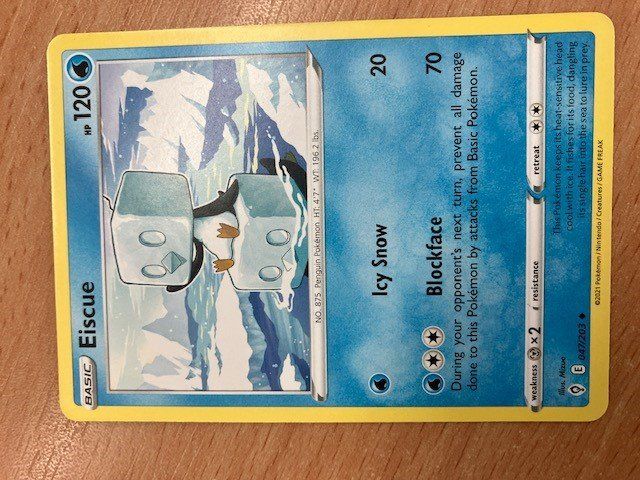 Pokemon Eiscue 047/203 | Kaufen auf Ricardo