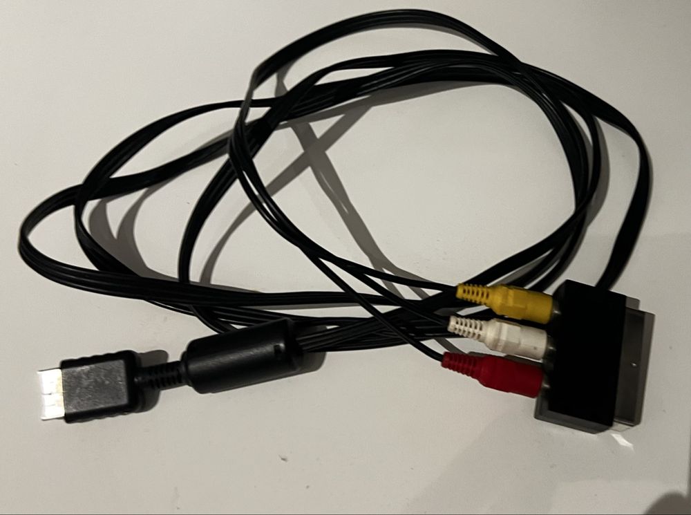 SCART AV Cable Lead Cord for Sony Playstation PS1 PS2 PS3 (Gebraucht ...