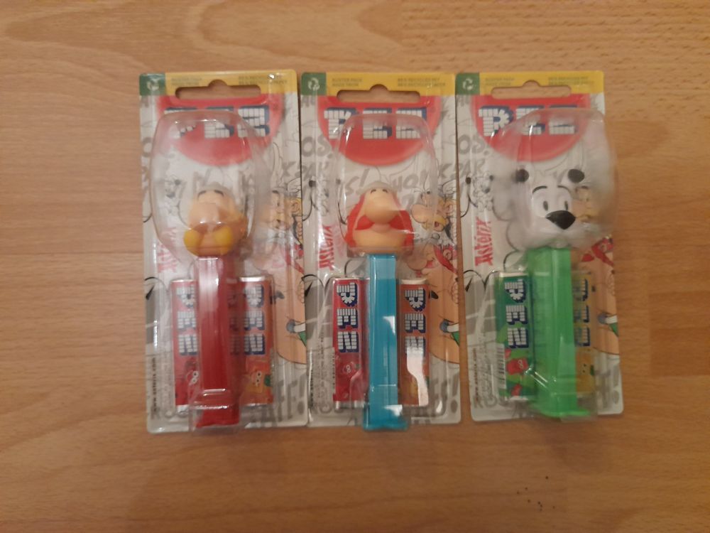 3 PEZ Figuren Asterix und Obelix | Kaufen auf Ricardo