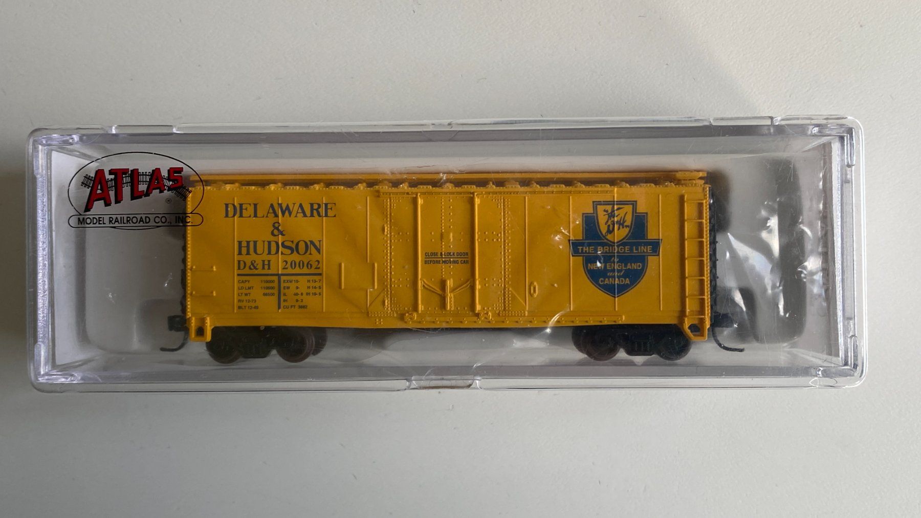 ATLAS Model 33102 US Delaware & Hudson #20062 – 40’ - neu (Neu und ...
