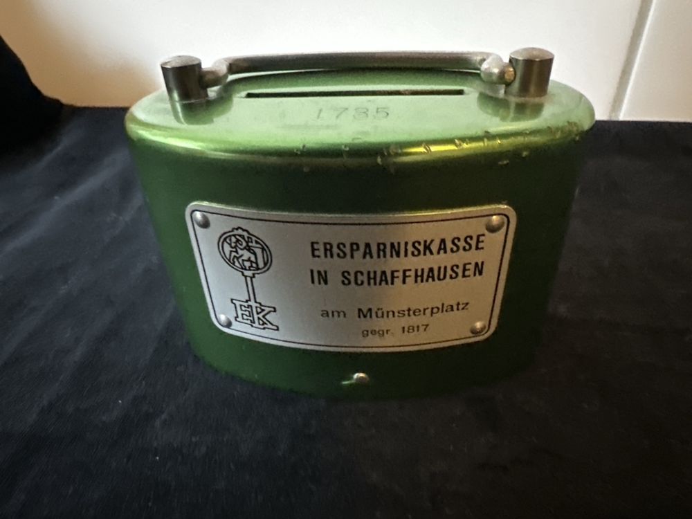 Altes Spardösli EK Ersparniskasse Schaffhausen (Gebraucht) in Zürich ...