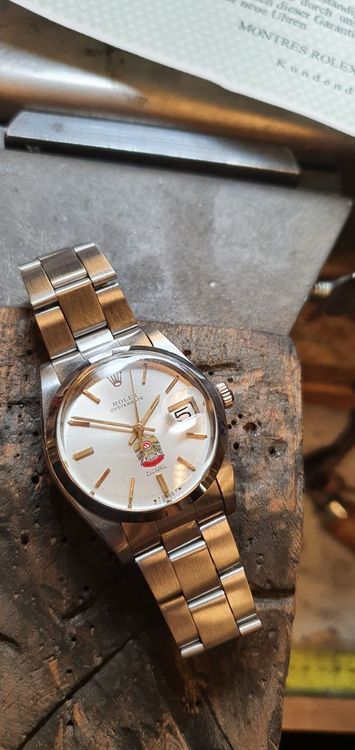 Rolex Oyster Date U.A.E Quraysh Hawk 34" | Kaufen auf Ricardo