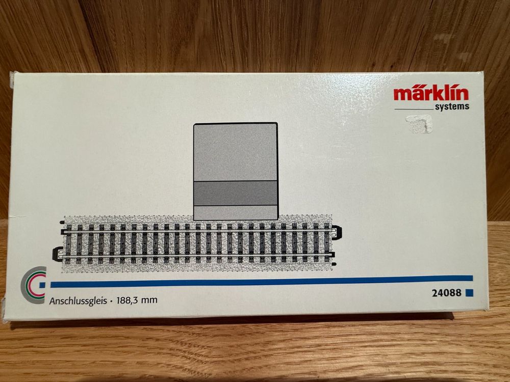 Märklin 24088, digitales Anschlussgleis, AC, H0, OVP (Gebraucht) in ...