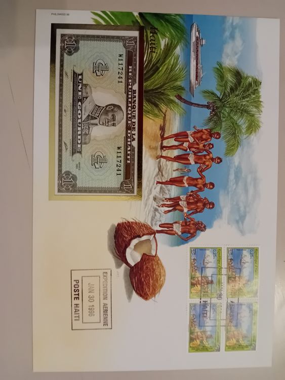 Banknotenbrief Haiti (Neu und originalverpackt) in Muralto für CHF 1.95 – mit Lieferung auf ...