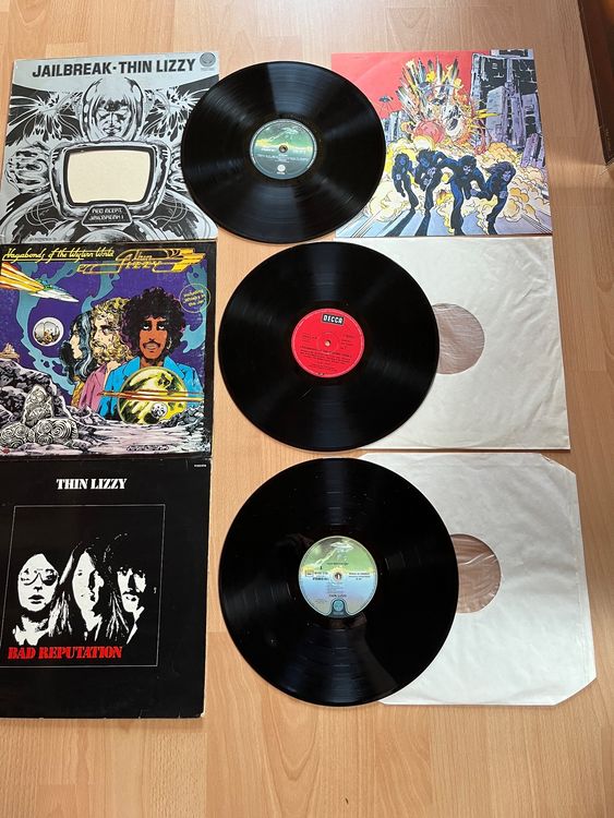 Thin Lizzy - Collection / 3 kultige Vinyl Alben | Kaufen auf Ricardo