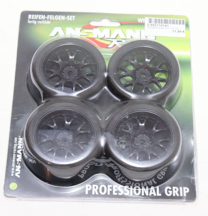 Ansmann Racing Tourenwagen Räder 1:10, Semi Slicks, Neu (Neu und ...