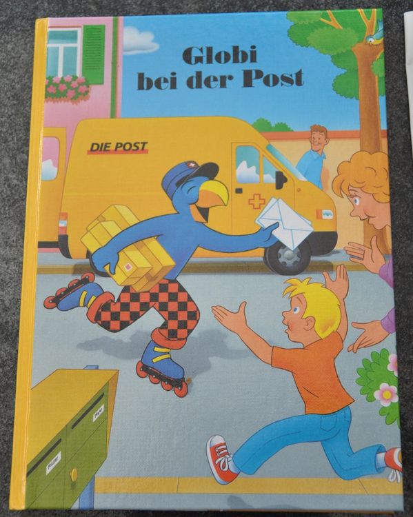 Buch, Globi bei der Post, 1.Auflage, mit raren Beilagen,Neu! (Neu ...