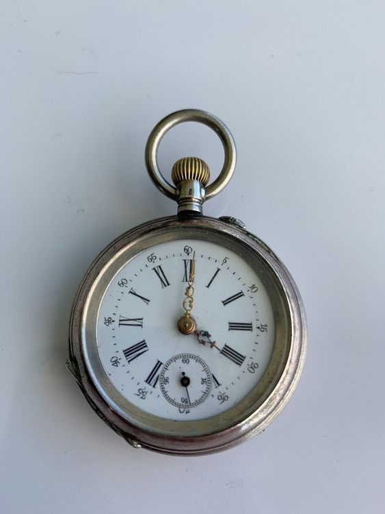 Antike Taschenuhr Silber (Gebraucht) in Stadel für CHF 36 – mit Lieferung auf Ricardo kaufen