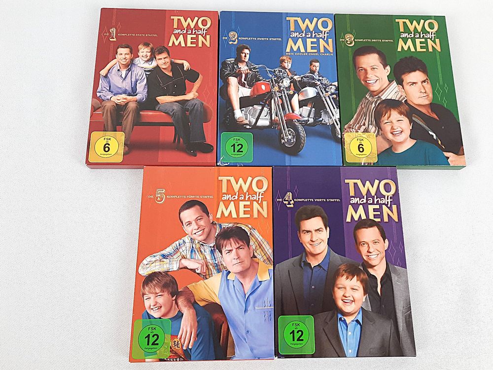 DVD`S Two and a half Men Staffel 1-5 (Gebraucht) in Beinwil am See für ...