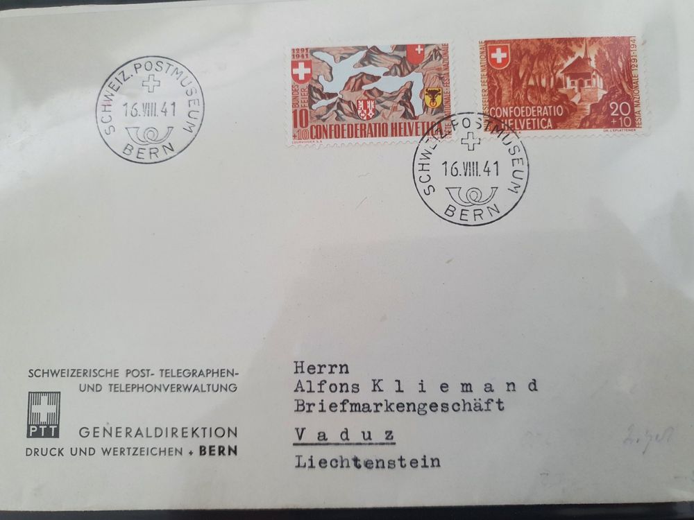 Brief aus dem Schweizerischen Postmuseum (Gebraucht) in Allschwil für ...