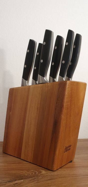 Jamie Oliver Messerset in Messerblock (Gebraucht) in Zürich für CHF 70 ...